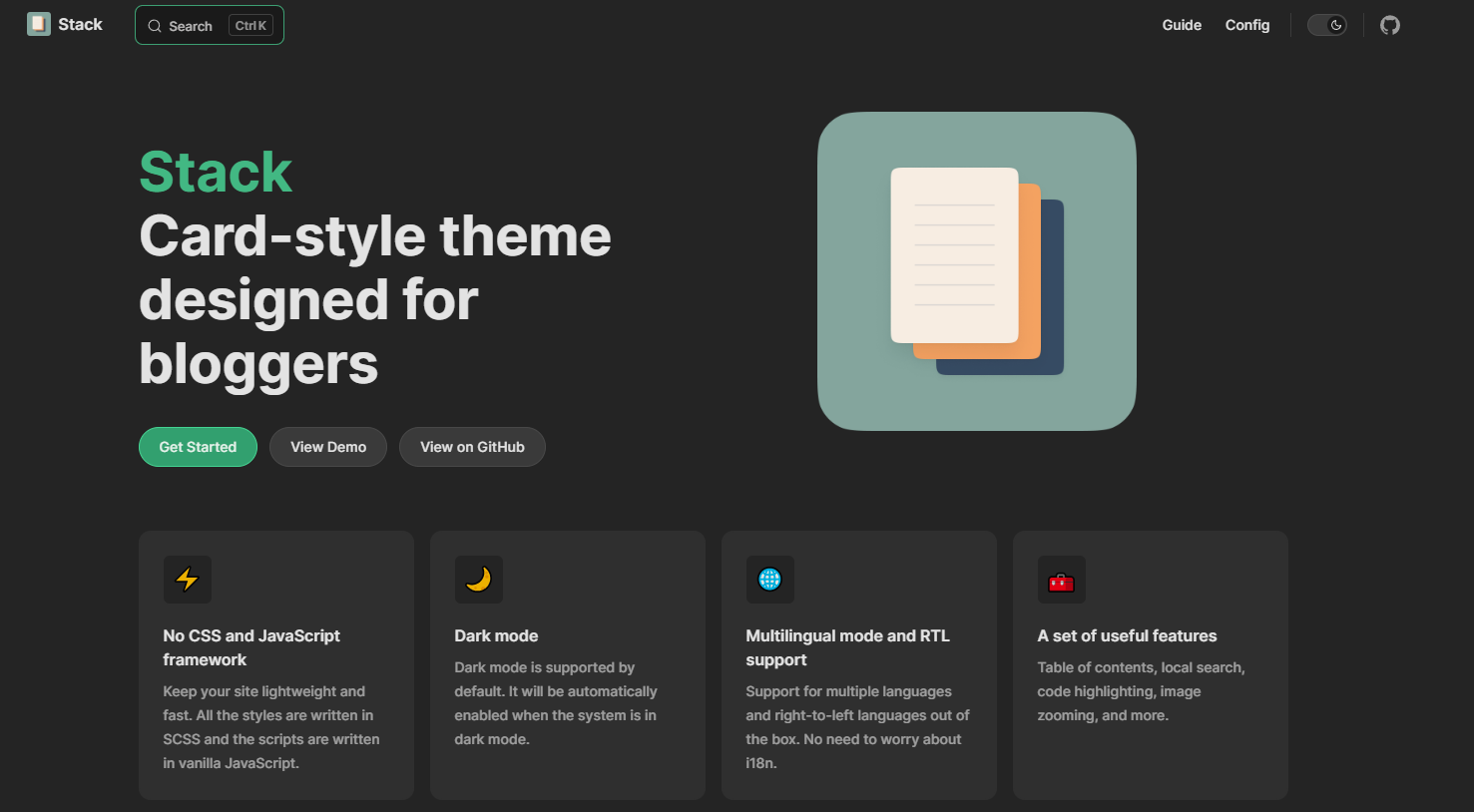 记录搭建Hugo 博客，使用stack主题快速启动部署